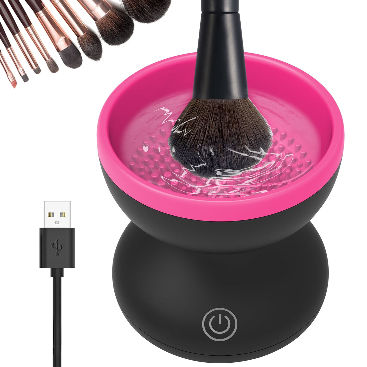 RAP BEAUTY Electric Makeup Brush Cleaner (Small) | RAP Beauty